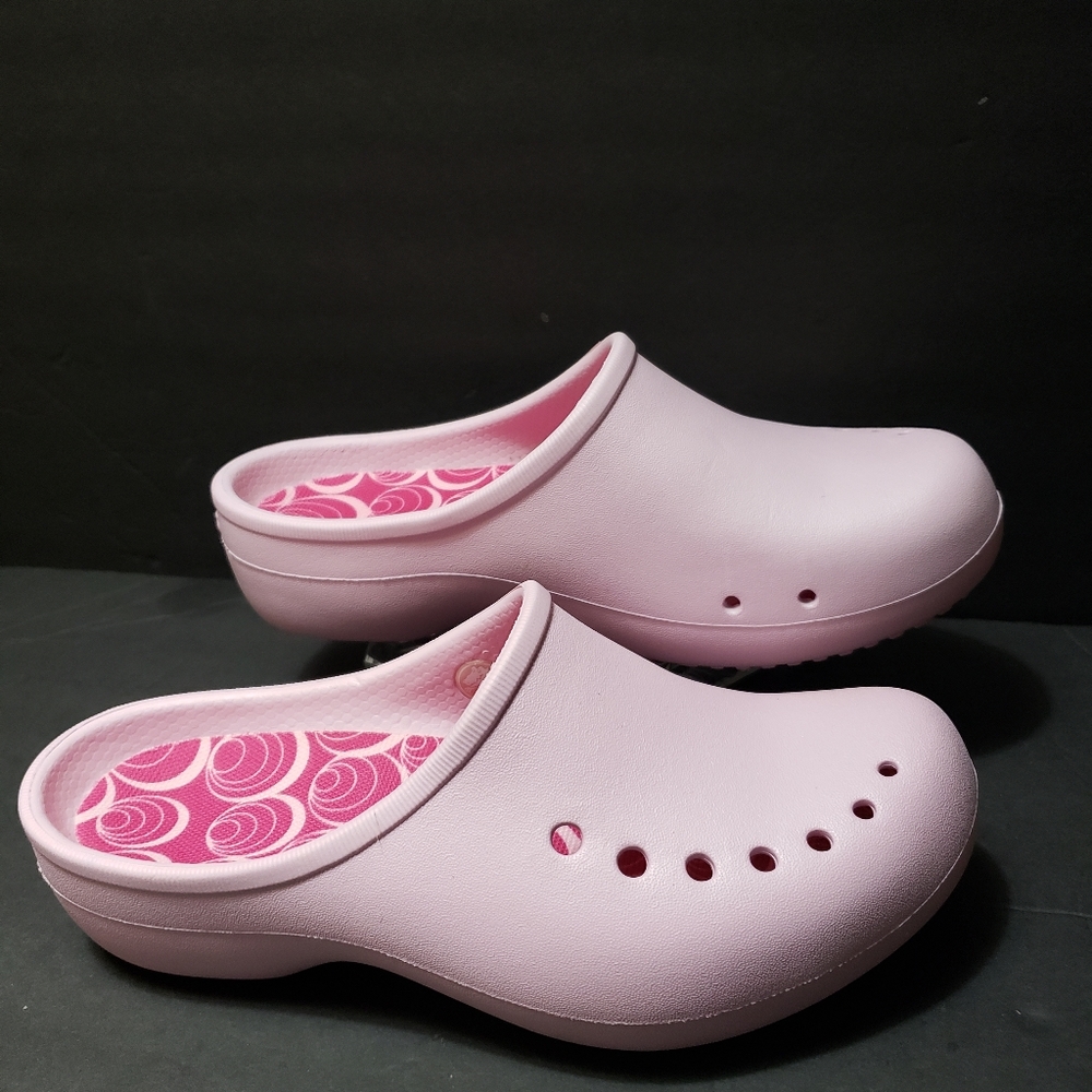 Crocs "Freesail" Slip-On Round Toe Clogs Women Size 6 - Gem
